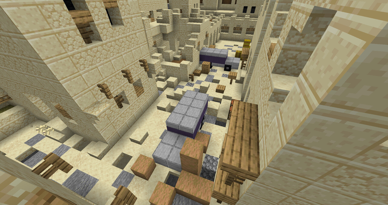Desert city paintball map Minecraft Map