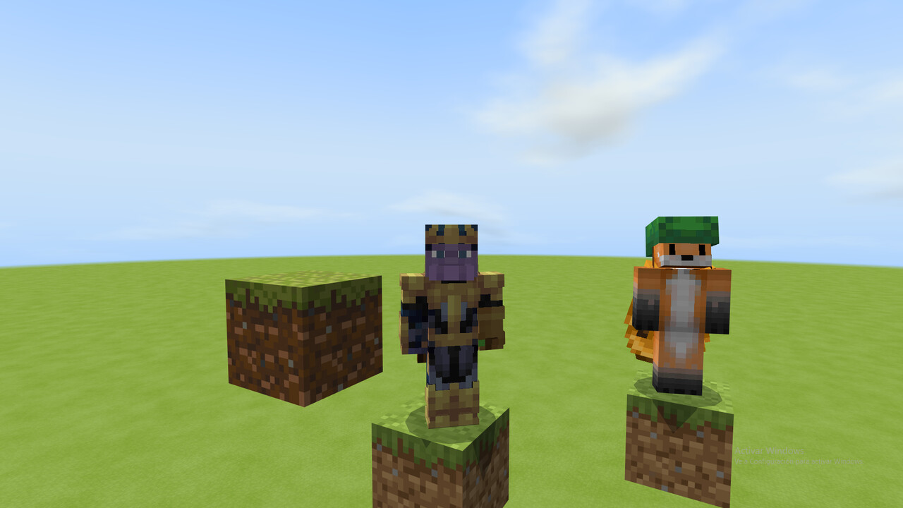 Grass Block 32x32 Bedrock Minecraft Map