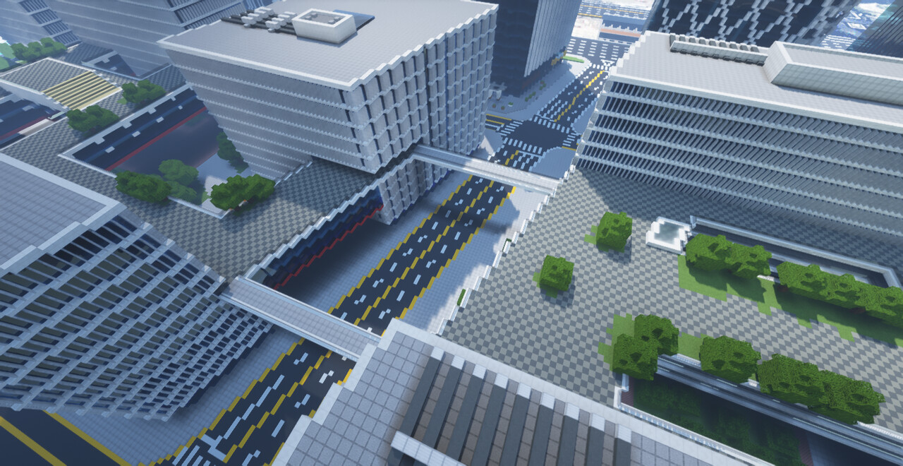 Science and Technology Park, Shenzhen (phase I) 1:1 Minecraft Map