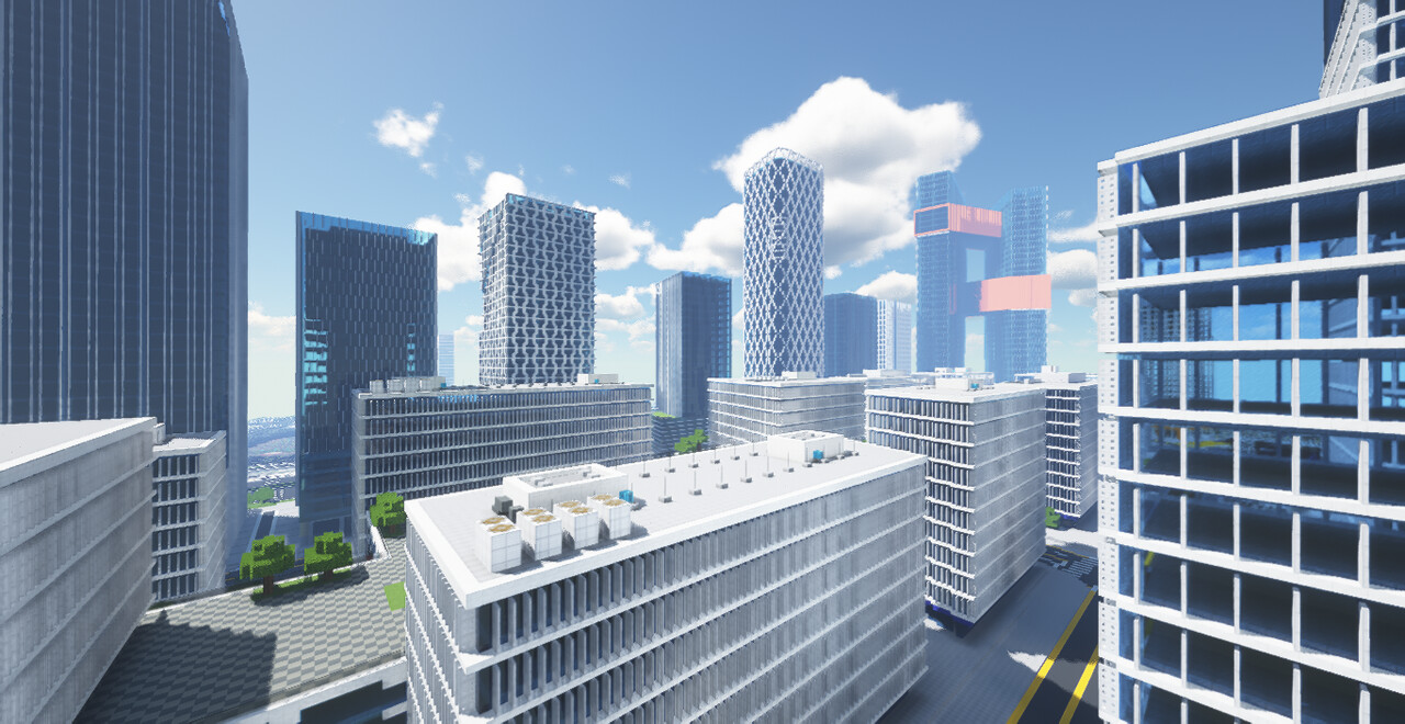 Science and Technology Park, Shenzhen (phase I) 1:1 Minecraft Map