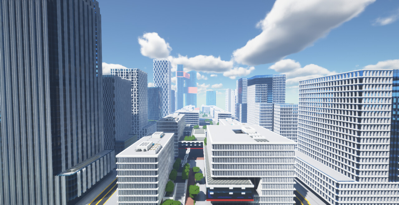 Science and Technology Park, Shenzhen (phase I) 1:1 Minecraft Map