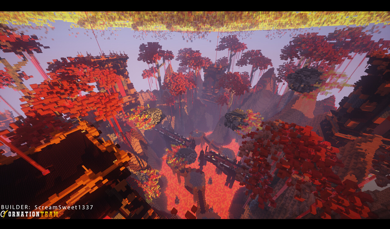 Falling Meteorites Minecraft Map