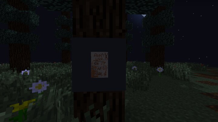 Find The Key 3: Slender's Forest Minecraft Map