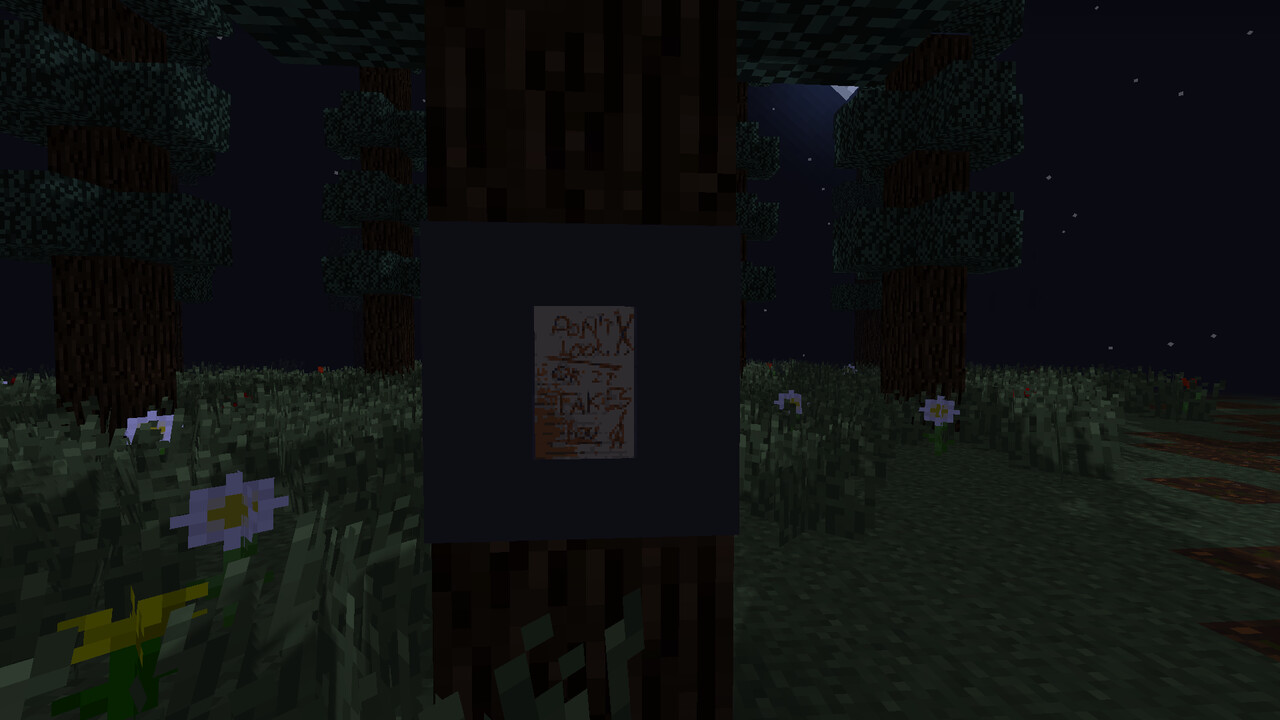 Find The Key 3: Slender's Forest Minecraft Map