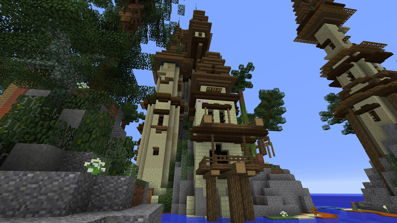 Pan - a lost castle Minecraft Map