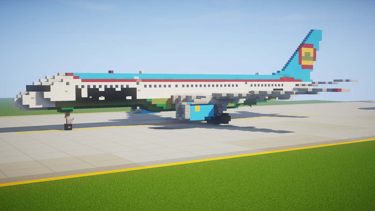 1,5:1 Boeing 757-200 + Liveries (OUTDATED) Minecraft Map