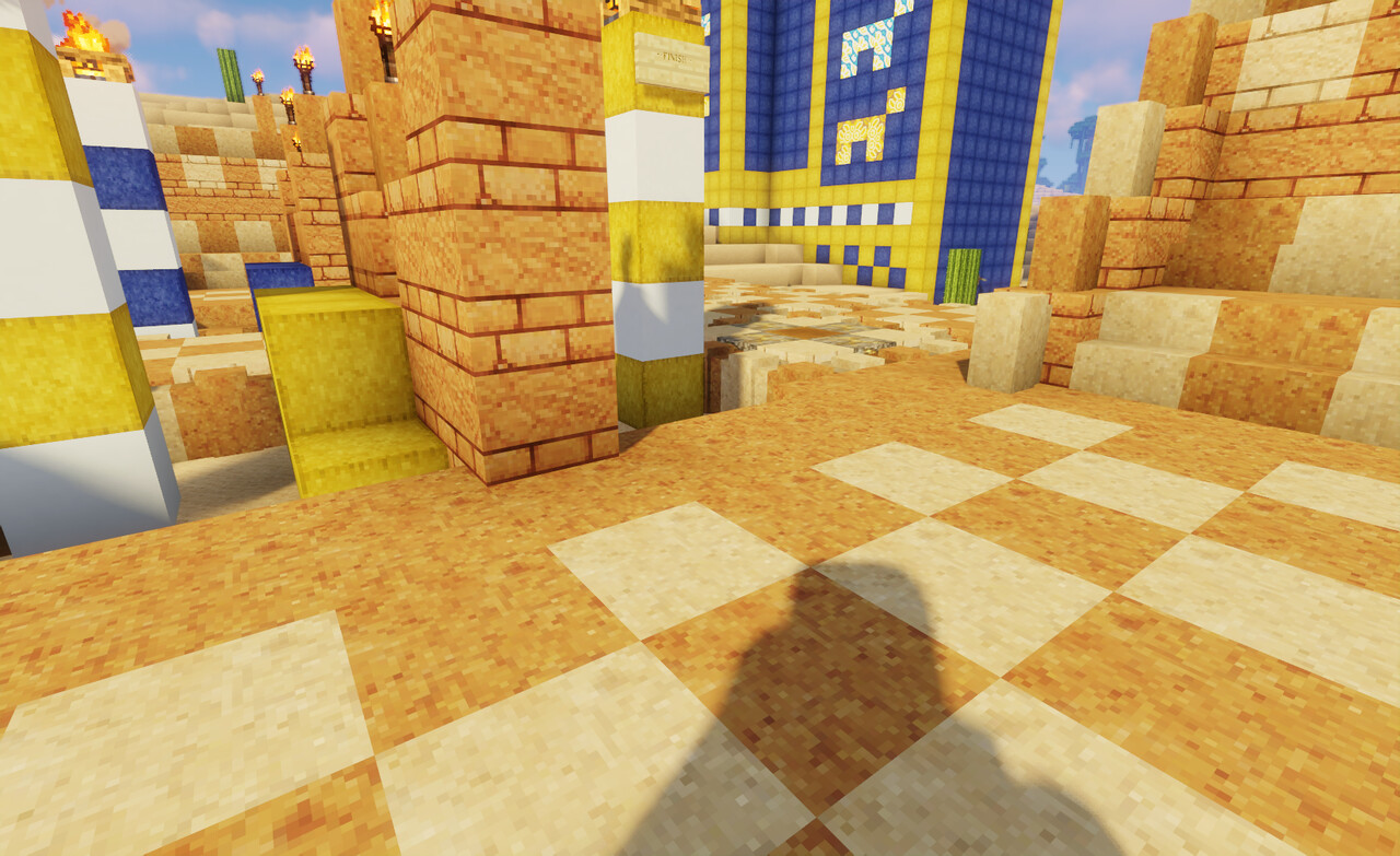 Ancient Board Game "Royal Game of Ur" with Redstone Dice Minecraft Map