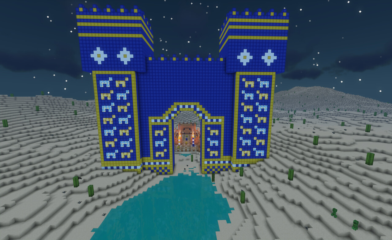 Ancient Board Game "Royal Game of Ur" with Redstone Dice Minecraft Map