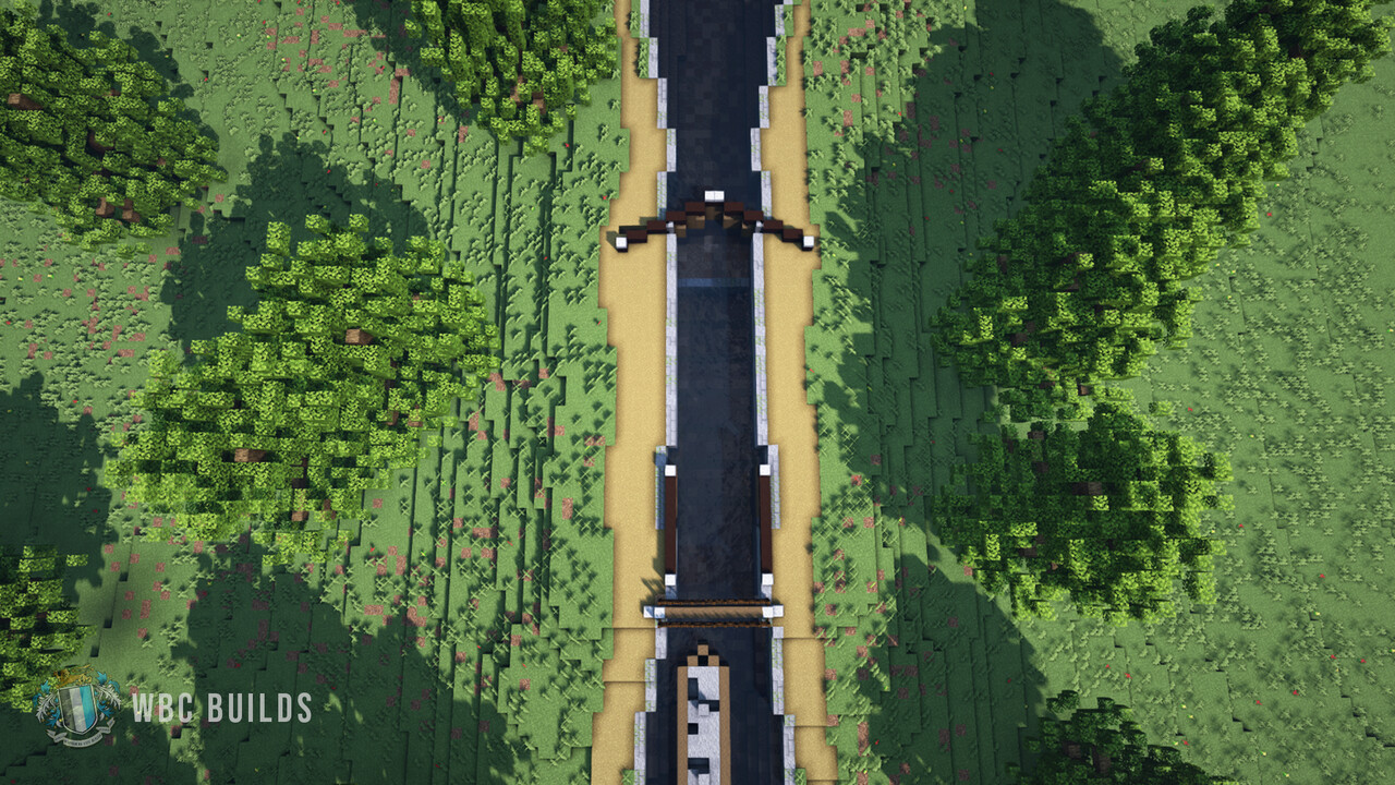 Minecraft Canal and Flight of Locks Minecraft Map