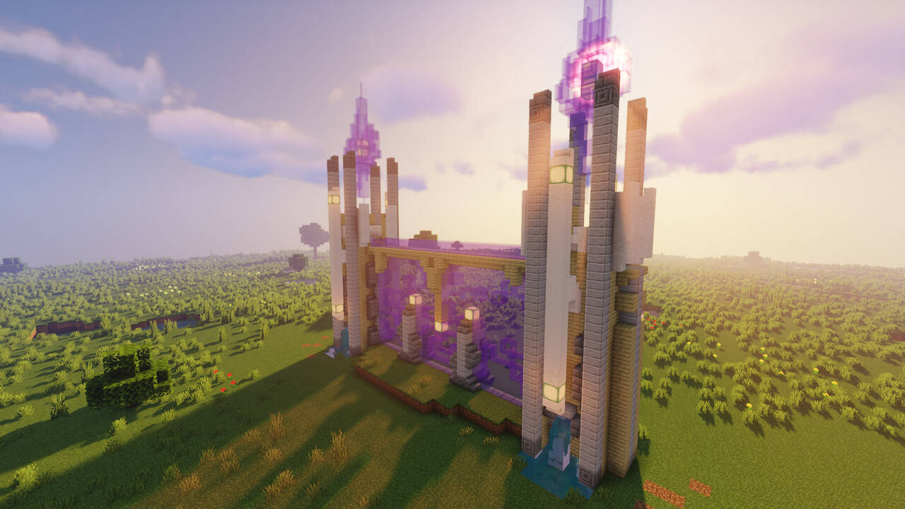 Sequel: Purple Wall for Purple Entrance! Minecraft Map