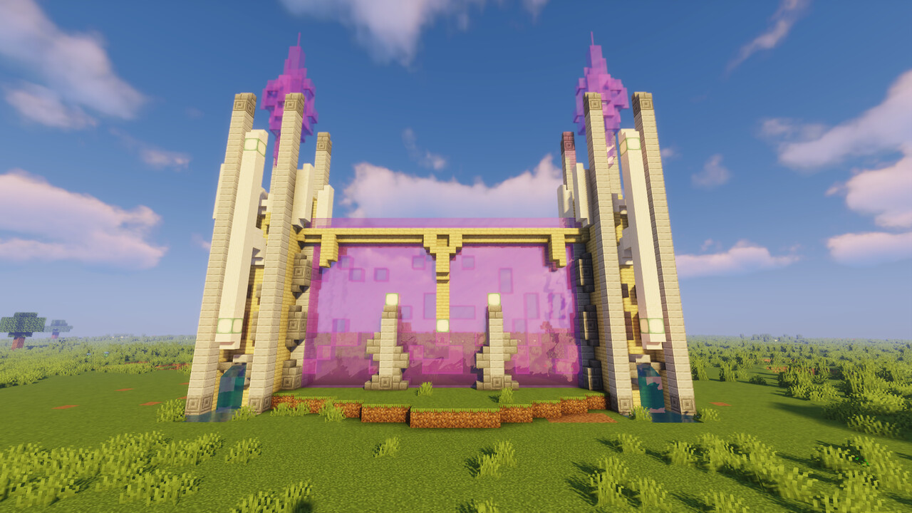 Sequel: Purple Wall for Purple Entrance! Minecraft Map