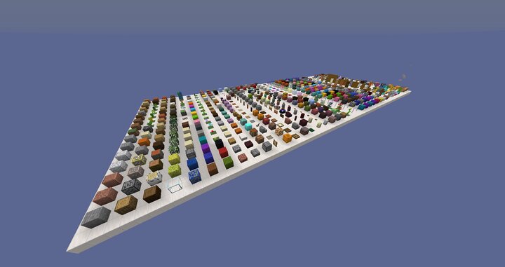 Every Block in Minecraft as of 1.15.2 Minecraft Map