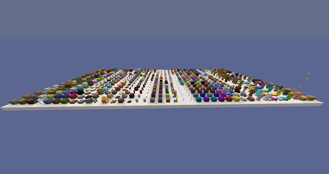 Every Block in Minecraft as of 1.15.2 Minecraft Map