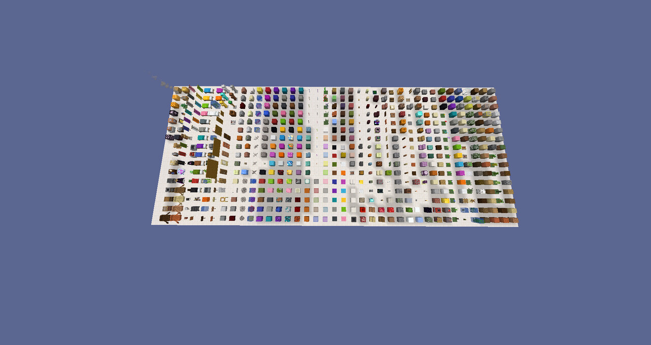 Every Block in Minecraft as of 1.15.2 Minecraft Map