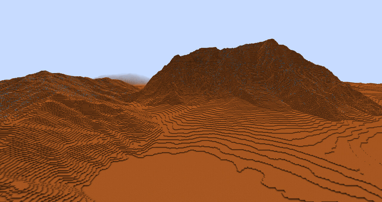 MARS - landscape Minecraft Map