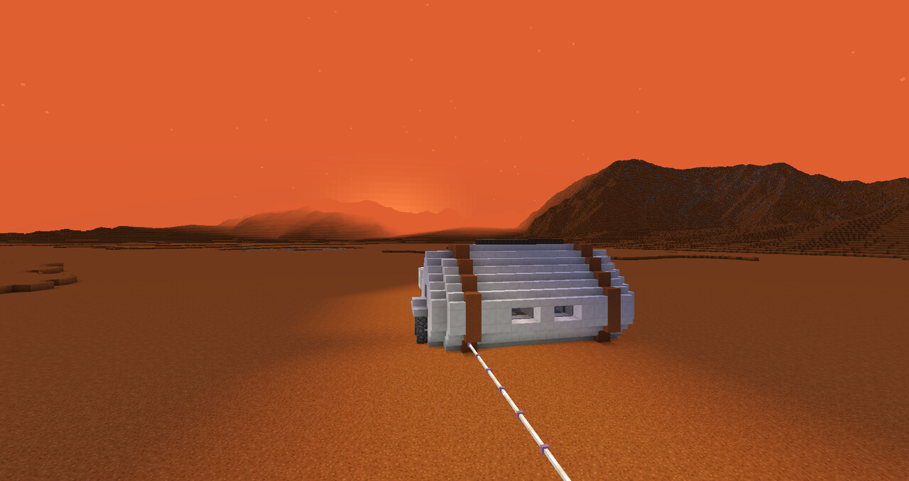 MARS - landscape Minecraft Map