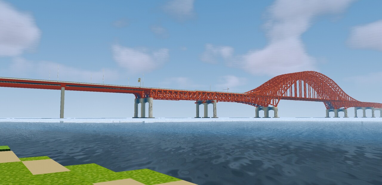 [Bedrock edition]Banghwa bridge Minecraft Map