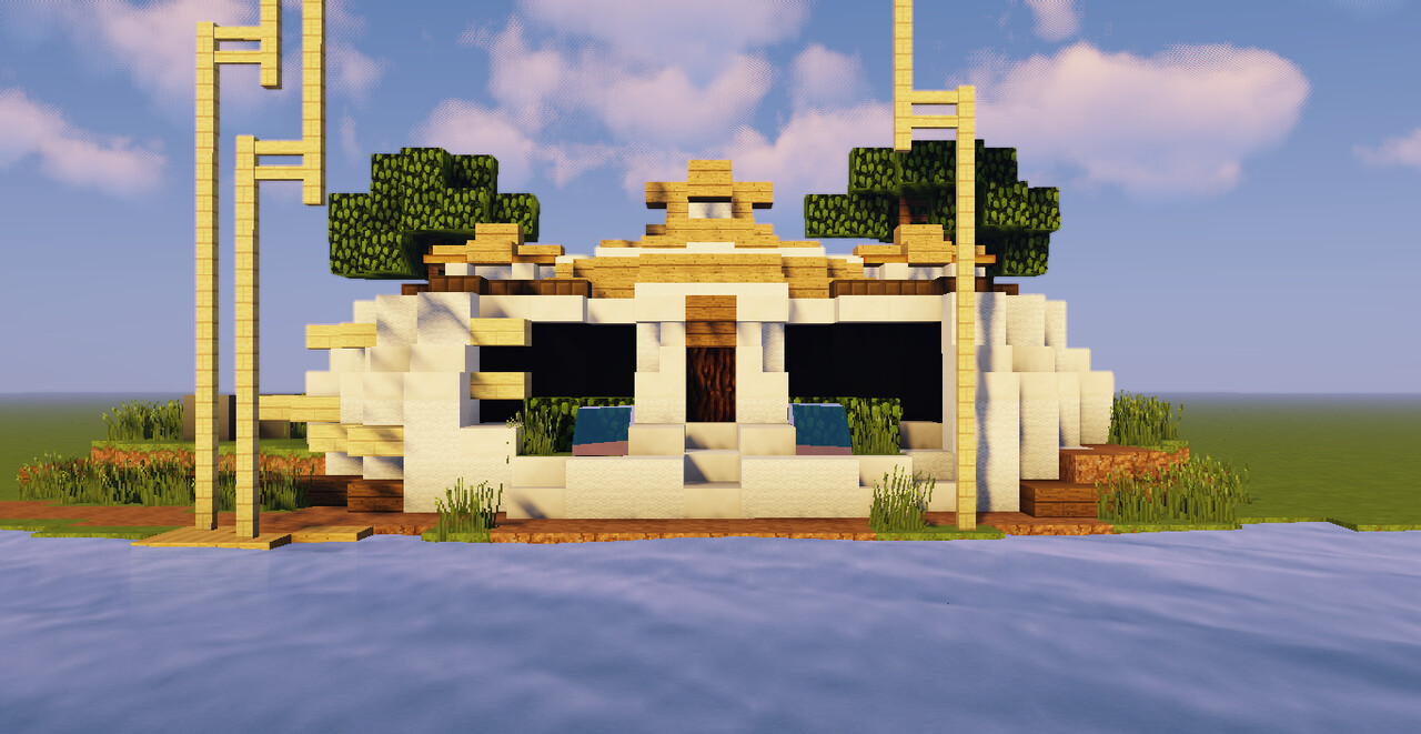 Mini Jurassic Park Visitor Center Minecraft Map