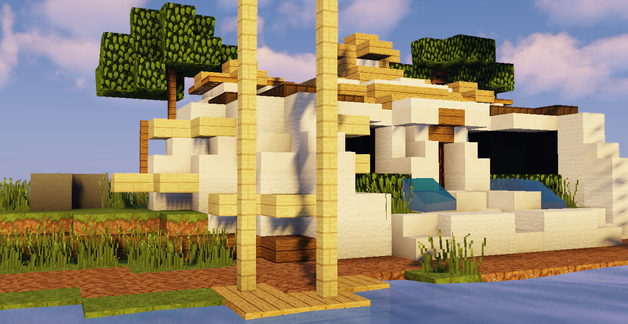 Mini Jurassic Park Visitor Center Minecraft Map