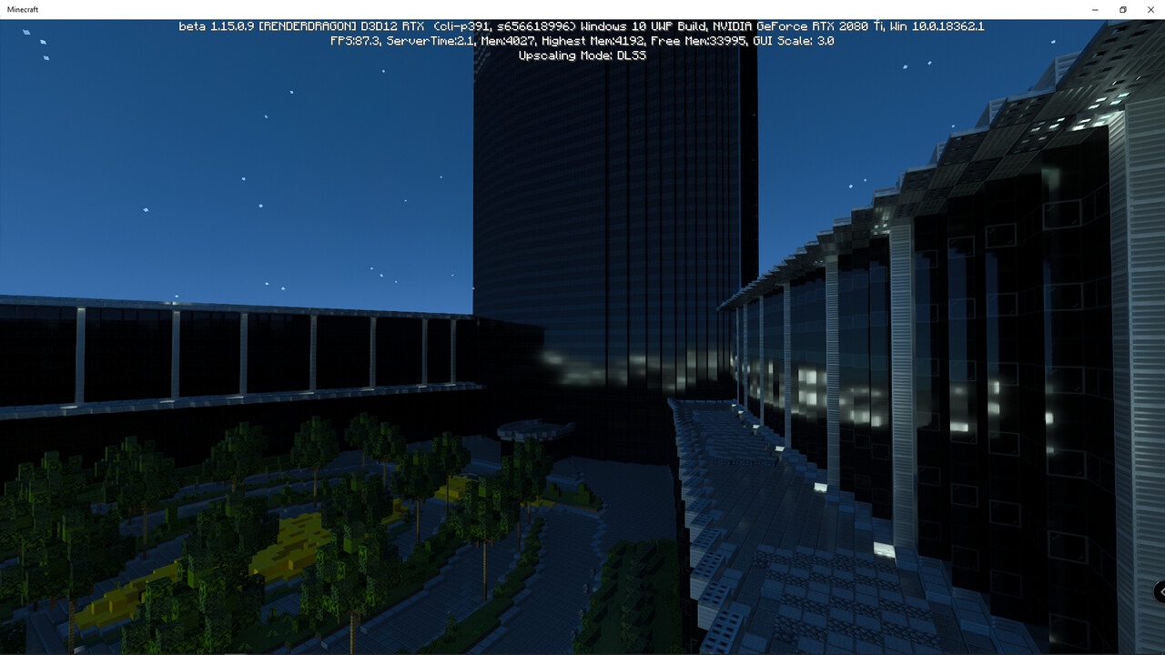 NVIDIA - RTX KINGDOM CENTRE TOWER Minecraft Map