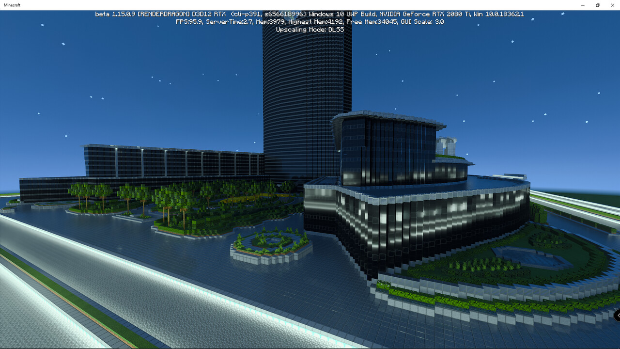 NVIDIA - RTX KINGDOM CENTRE TOWER Minecraft Map