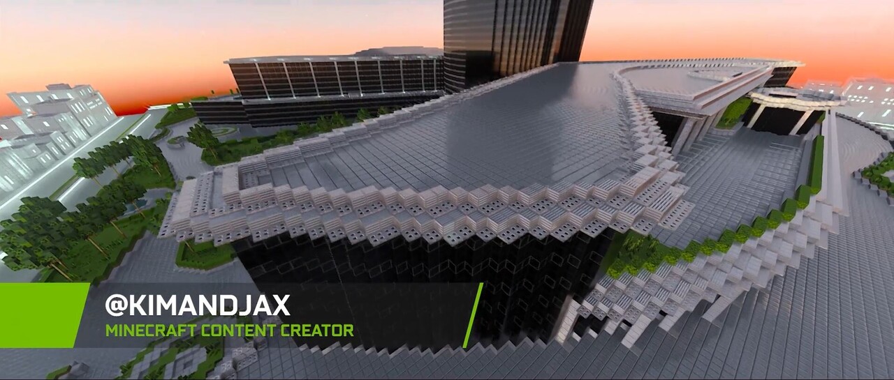 NVIDIA - RTX KINGDOM CENTRE TOWER Minecraft Map