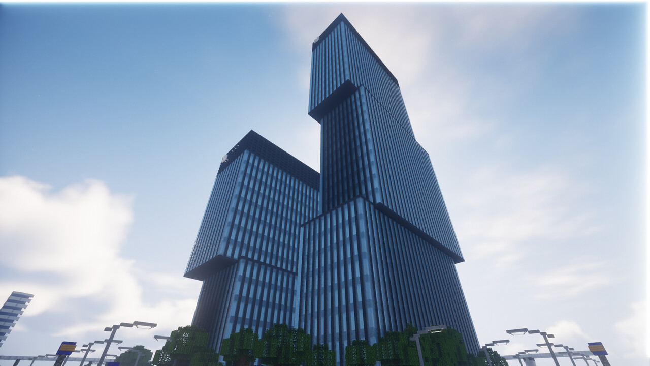 KTW Towers (Katowice, Poland) Minecraft Map