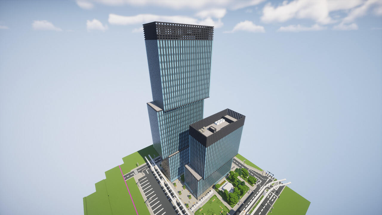 KTW Towers (Katowice, Poland) Minecraft Map
