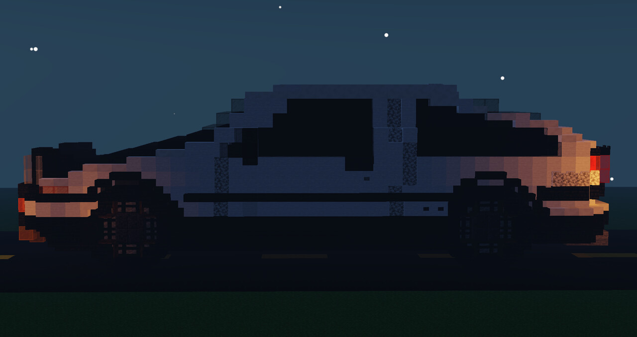 [10:1 scale] Toyota Corolla Sprint Trueno AE86 Minecraft Map