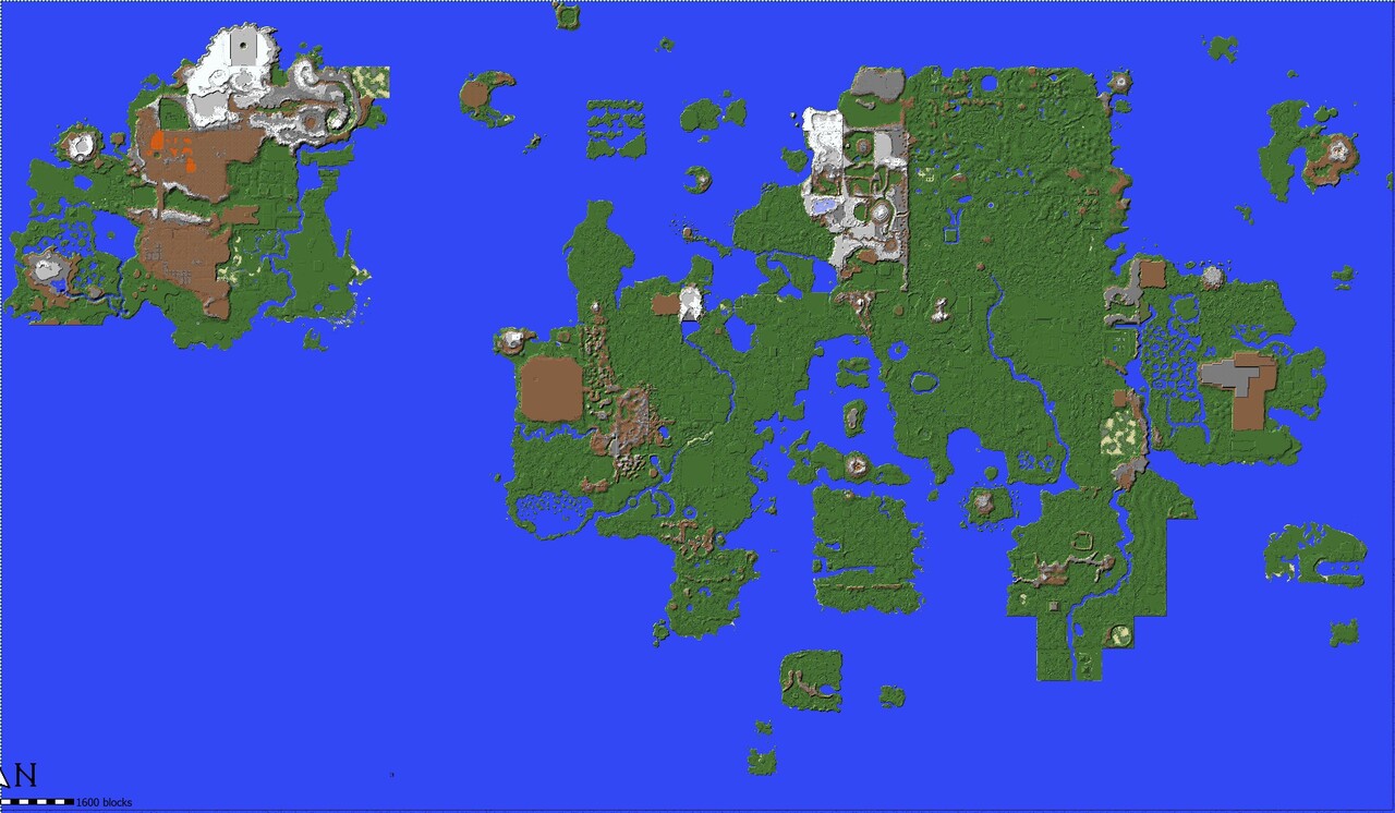 Gielinor - OSRS Entire Map (With Download) Minecraft Map