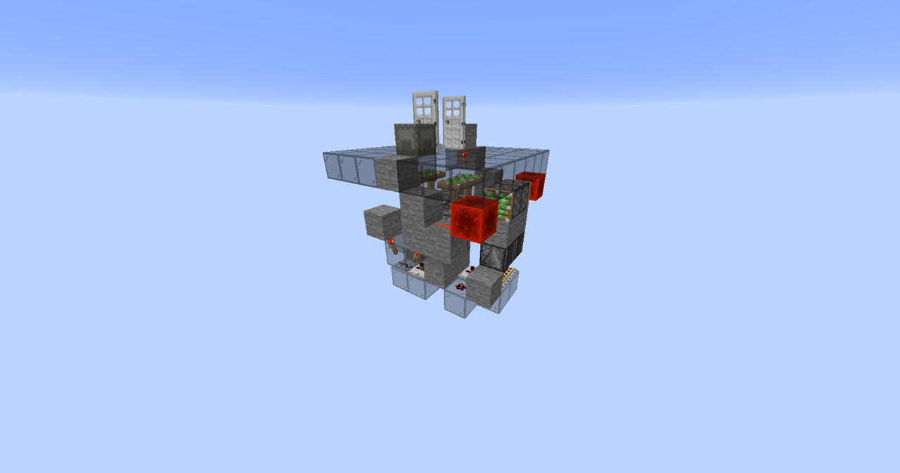Redstone Key Door Minecraft Map