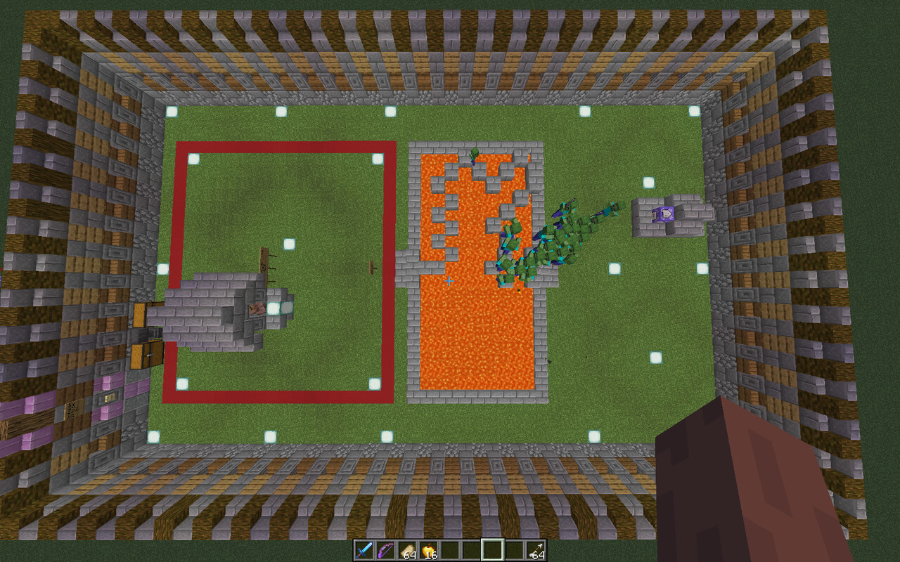 Zombie Waves Build A Base 1.14.4 Or Lower Minecraft Map