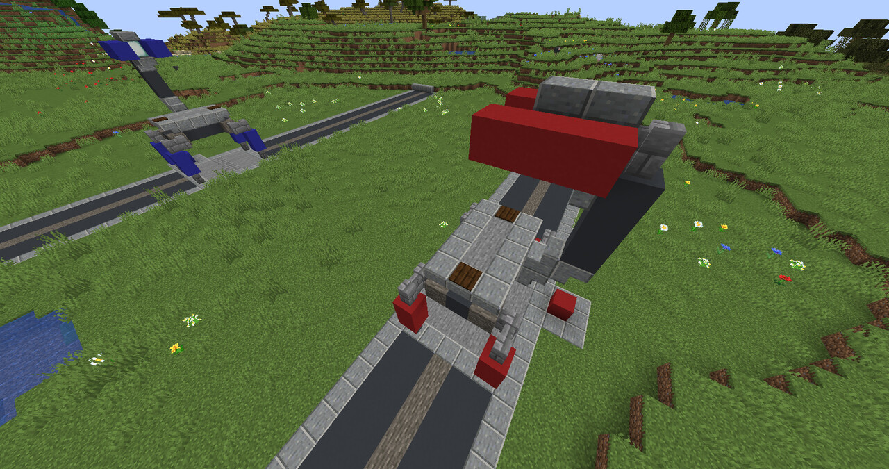 Mech Fight Minecraft Map