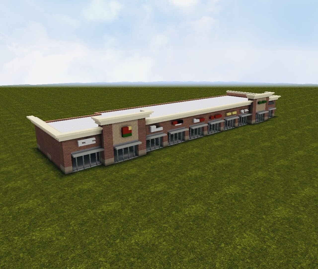 Strip Mall- 1 Minecraft Map