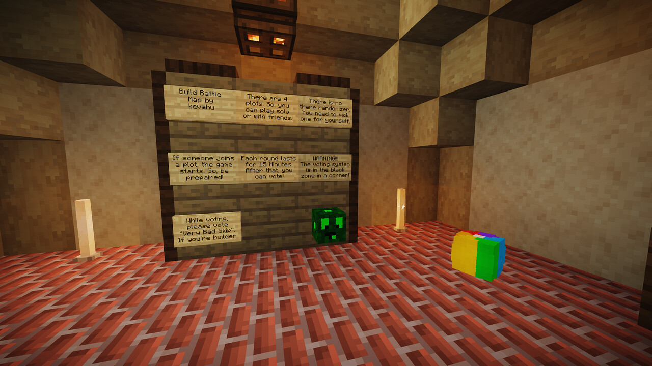 Build Battle Crafting Table 1.15.2 {With Download} Minecraft Map