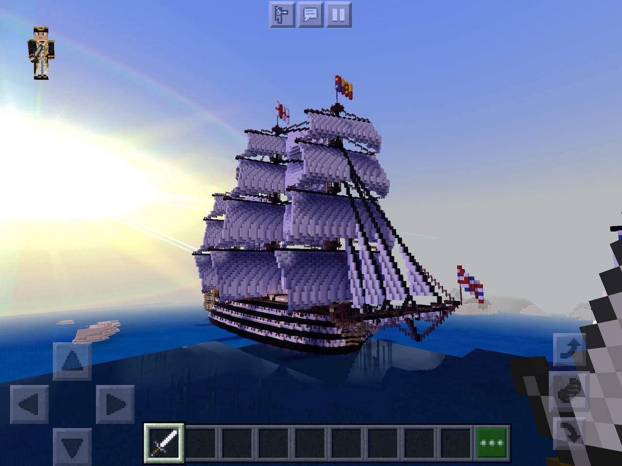 HMS BRITANNIA 1820 Minecraft Map