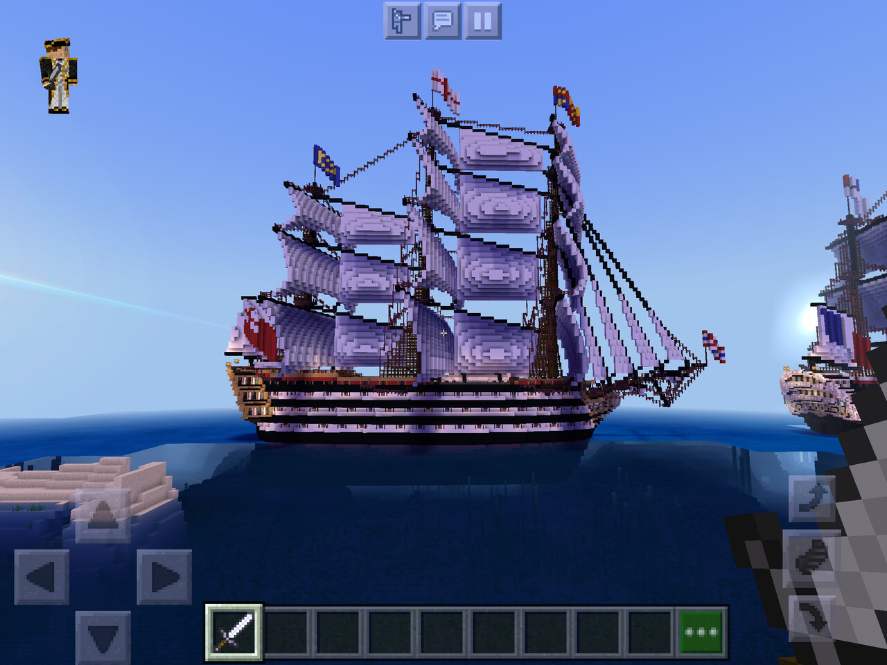 HMS BRITANNIA 1820 Minecraft Map