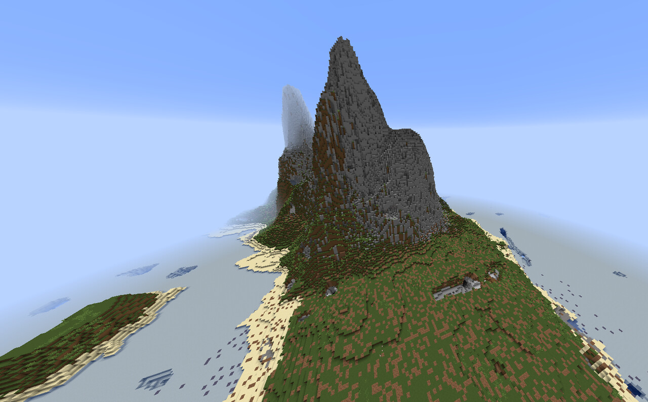 Survival/Creative Mountain Map Minecraft Map