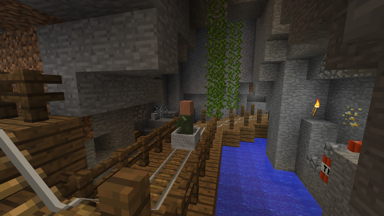 Forest fair themepark Minecraft Map