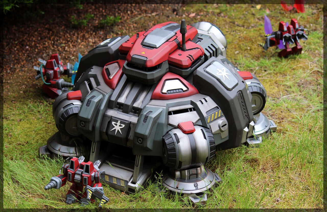 Starcraft 2 Command center with scv Minecraft Map