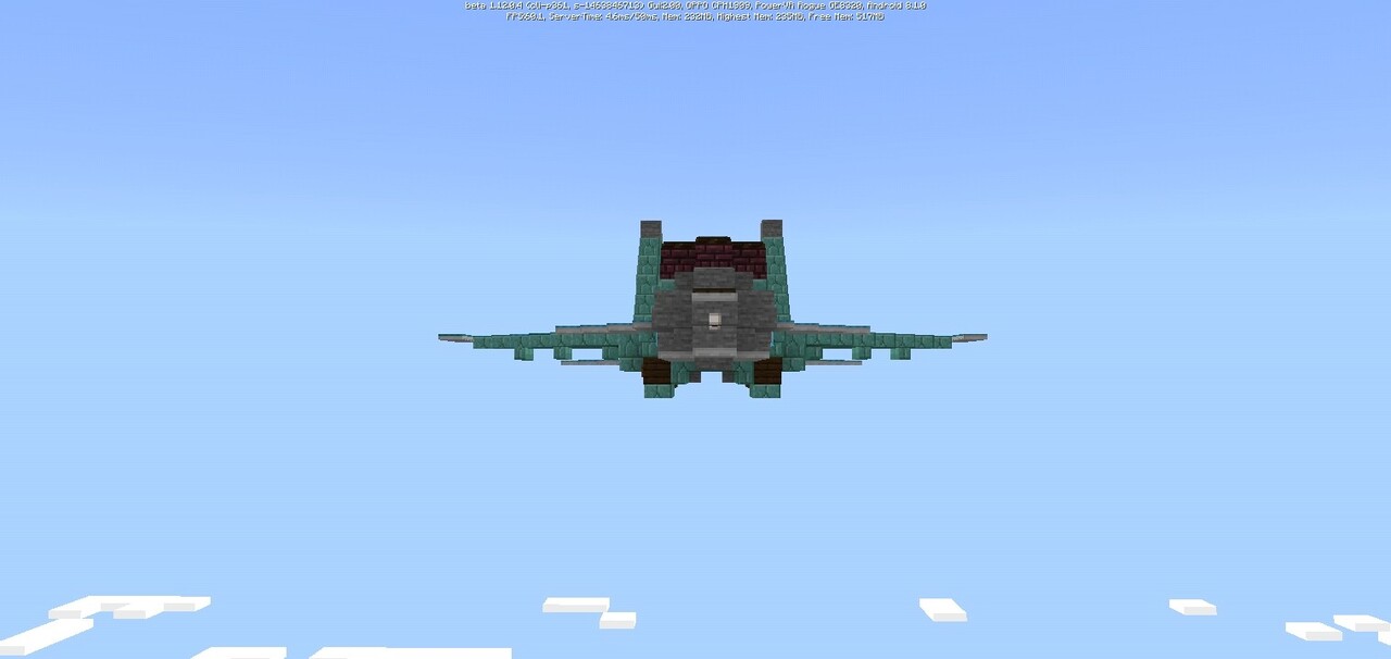 Sukhoi Su-34 "Fullback" Minecraft Map