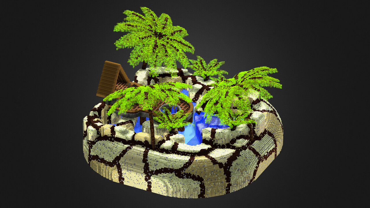 Tropical Spawn Minecraft Map