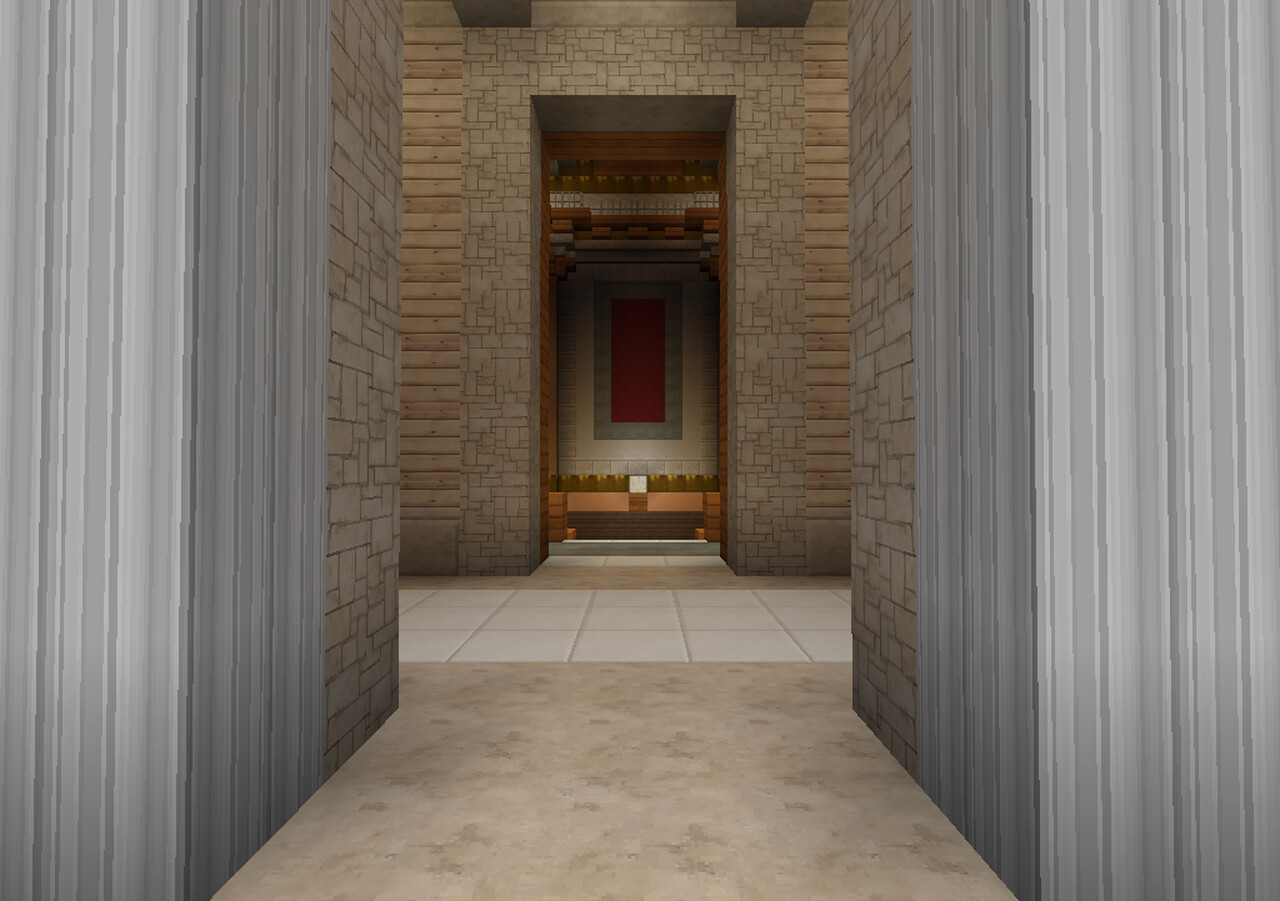 Small concert hall. Minecraft Map