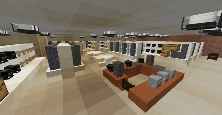 Corner hardware store [With Interior and download] Minecraft Map