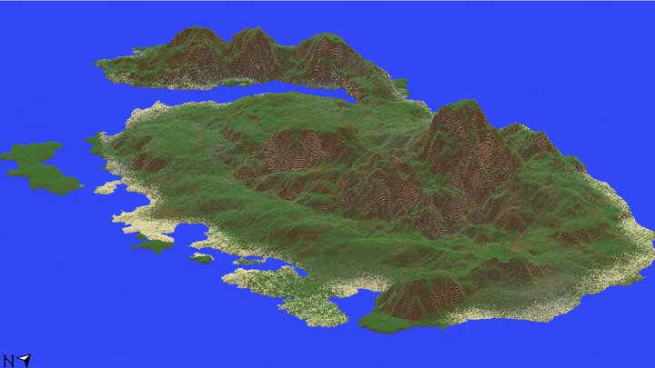 Minecraft simple world painter custom terrain Minecraft Map