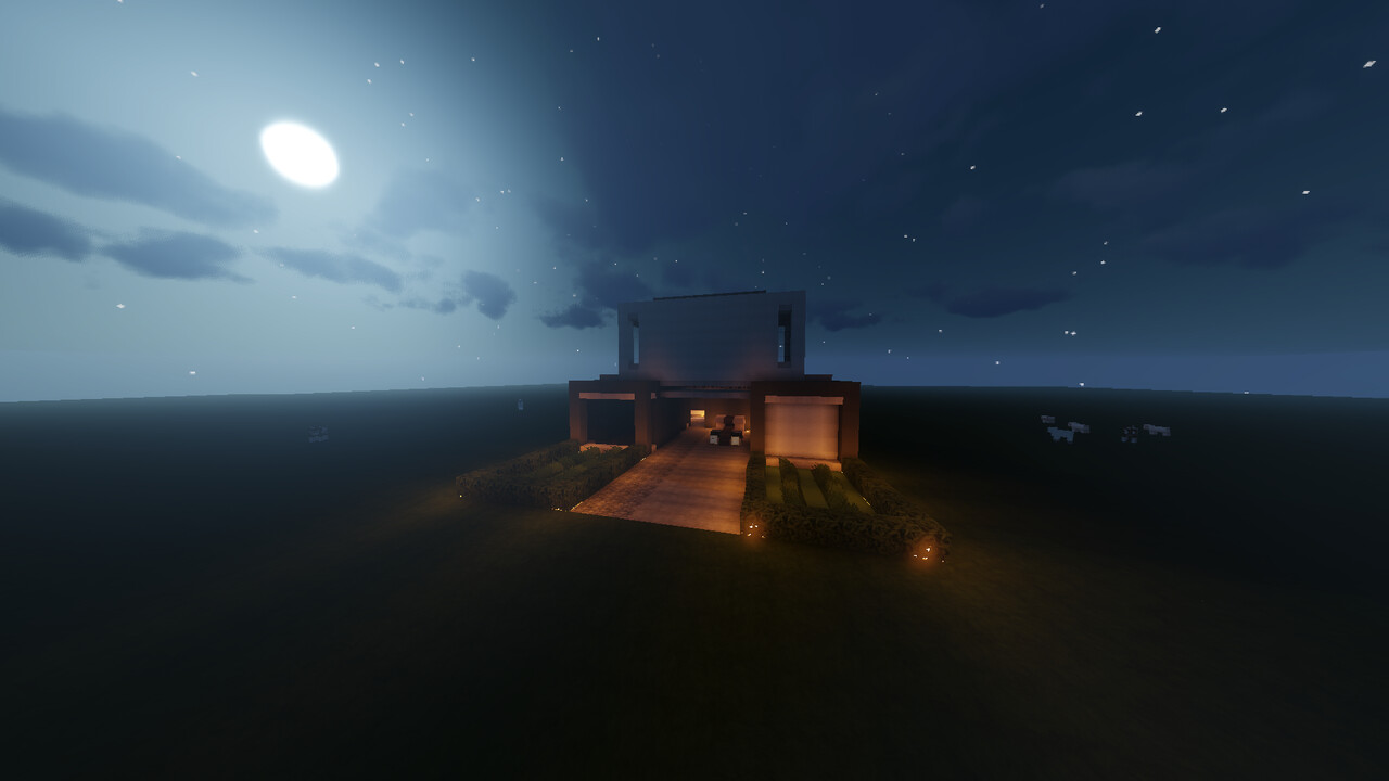 Modern Cube House Minecraft Map