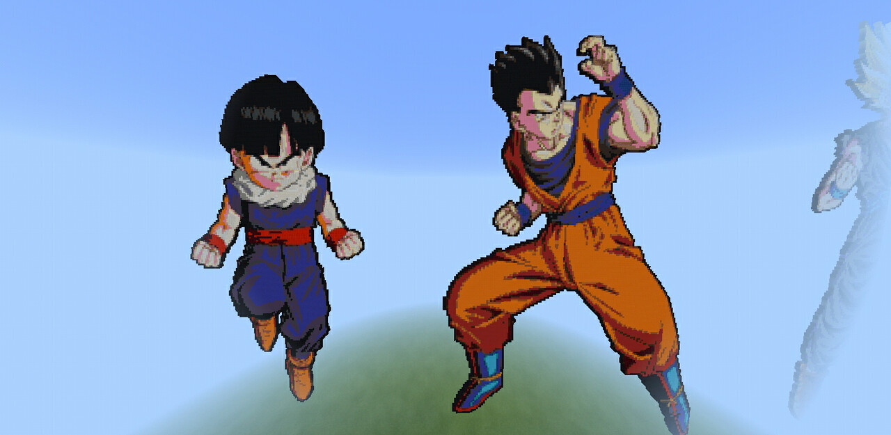 Son Gohan | Pixel Minecraft Map