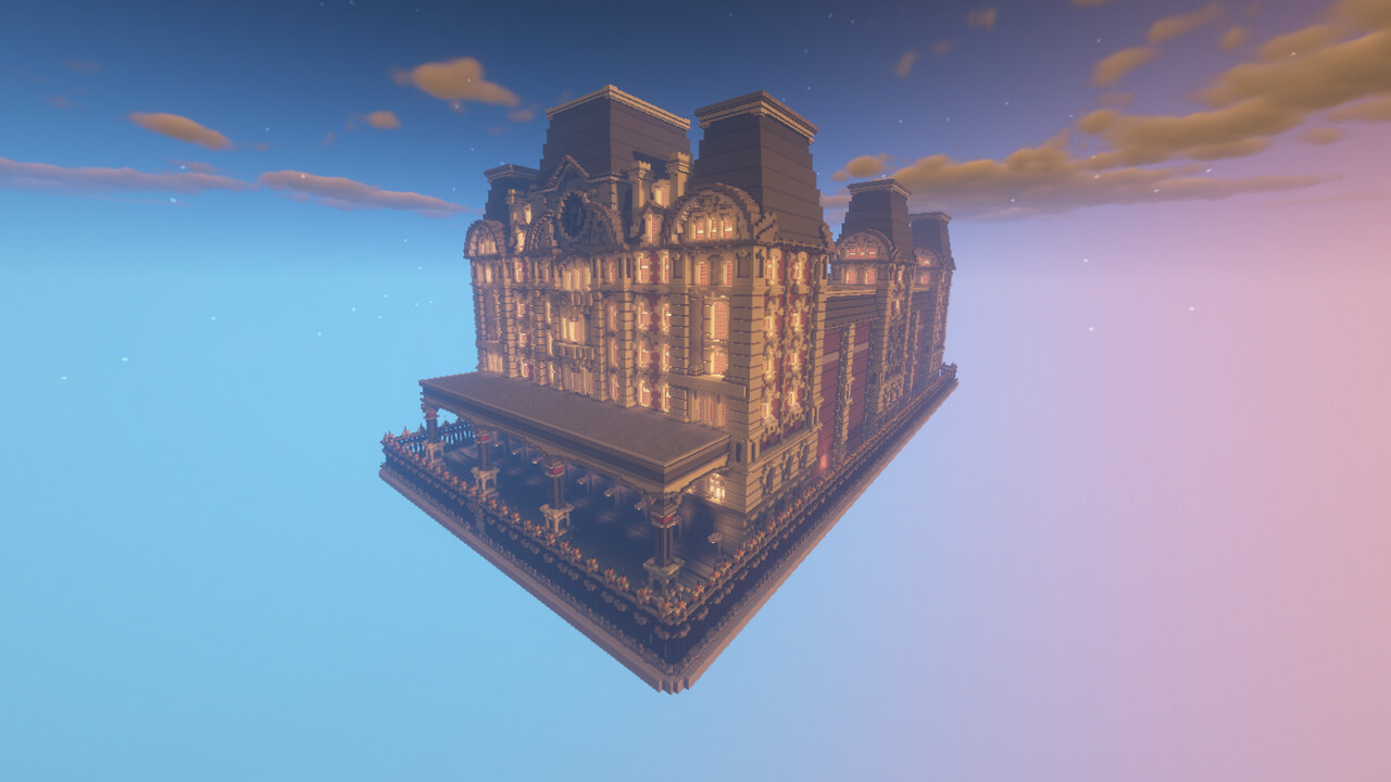 Build - London Train station Inspiration St Pancras - By Arimestic ...