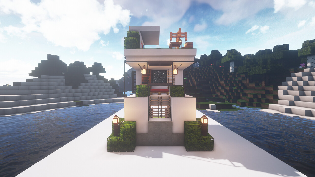 Minecraft : Modern House 6x6 Minecraft Map