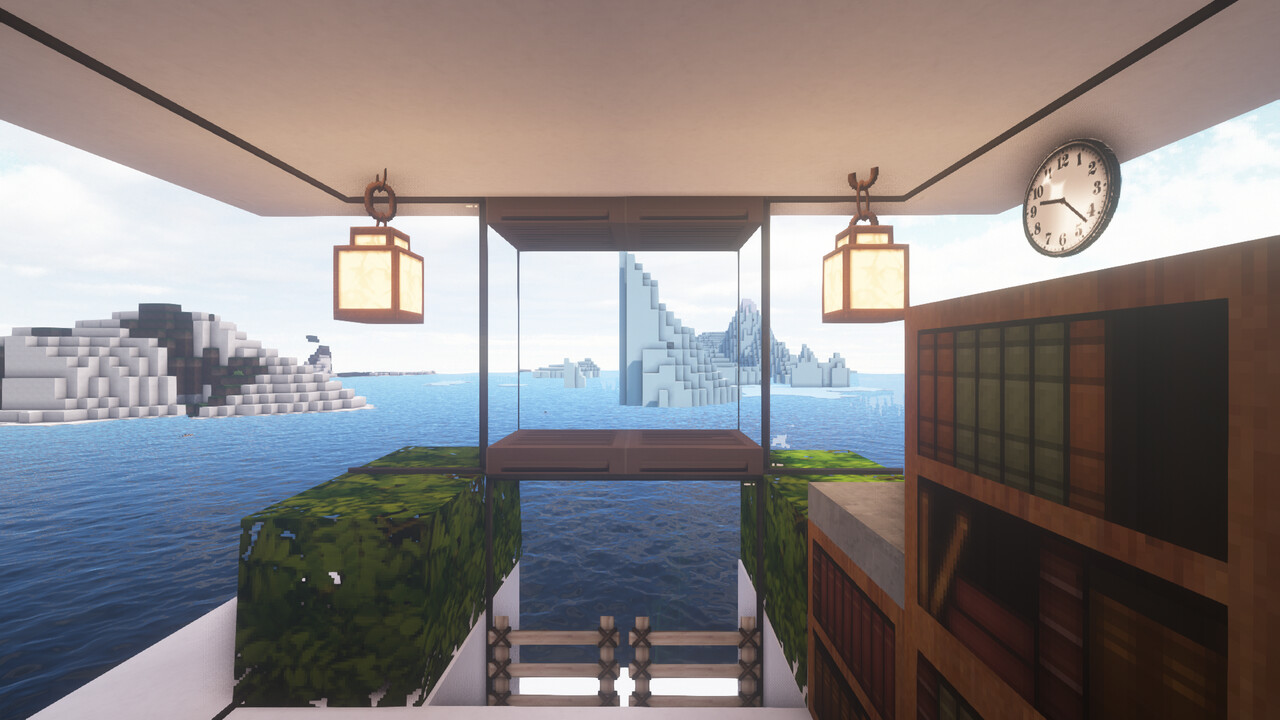 Minecraft : Modern House 6x6 Minecraft Map